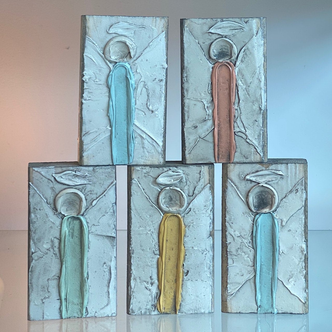 Rectangle Angel Blocks | Simply Sterling & Company